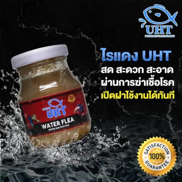 P Animal Food อาหารสัตว์ อาหารปลา ไรแดงUHT อาหารปลาสวยงาม ปลากัด ปลา ...
