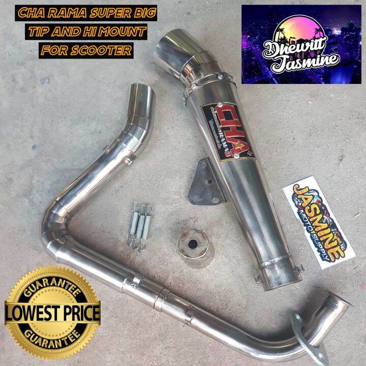 Cha rama super big tip and hi mount for scooter | Lazada PH