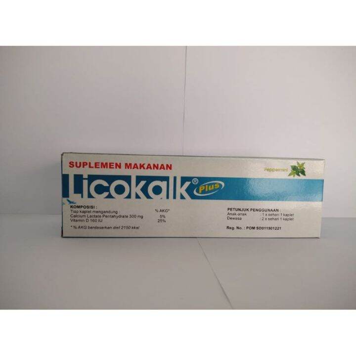 LICOKALK PLUS TAB | Lazada Indonesia