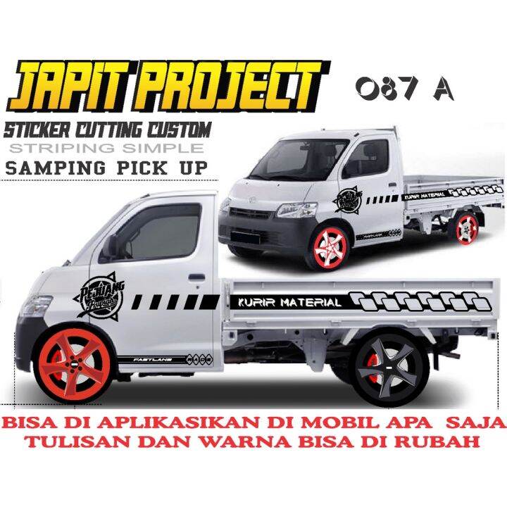 Stiker mobil pick up stiker mobil pick up grandmax apv carry l300 ...
