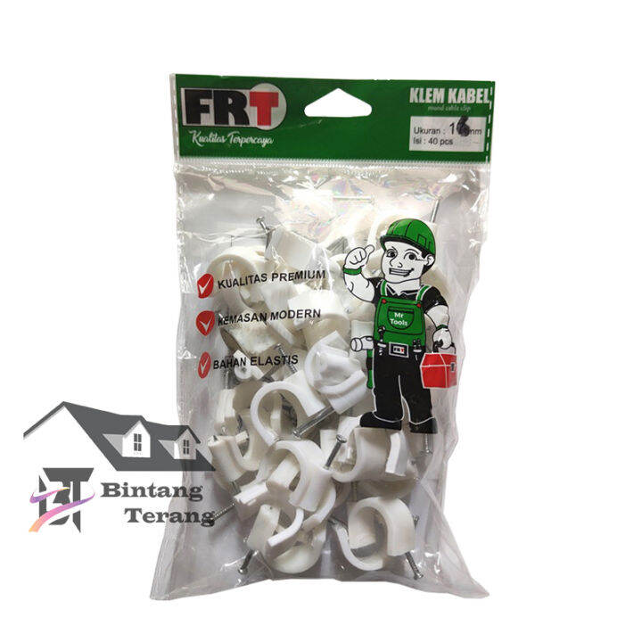 BTS - Klem Kabel FRT 16mm Klem Kabel Paku Baja 16 mm Clamp Kabel ...