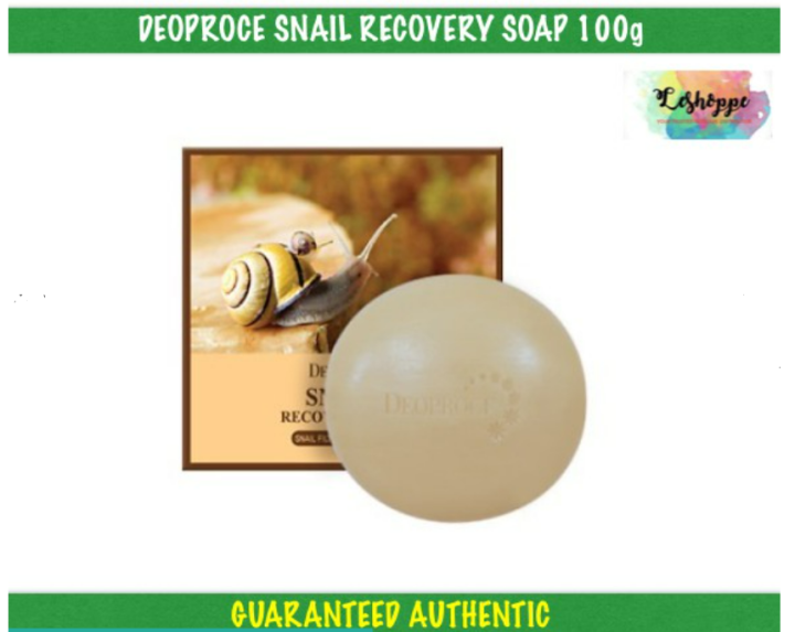 DEOPROCE Snail Recovery Soap 100g | Lazada PH
