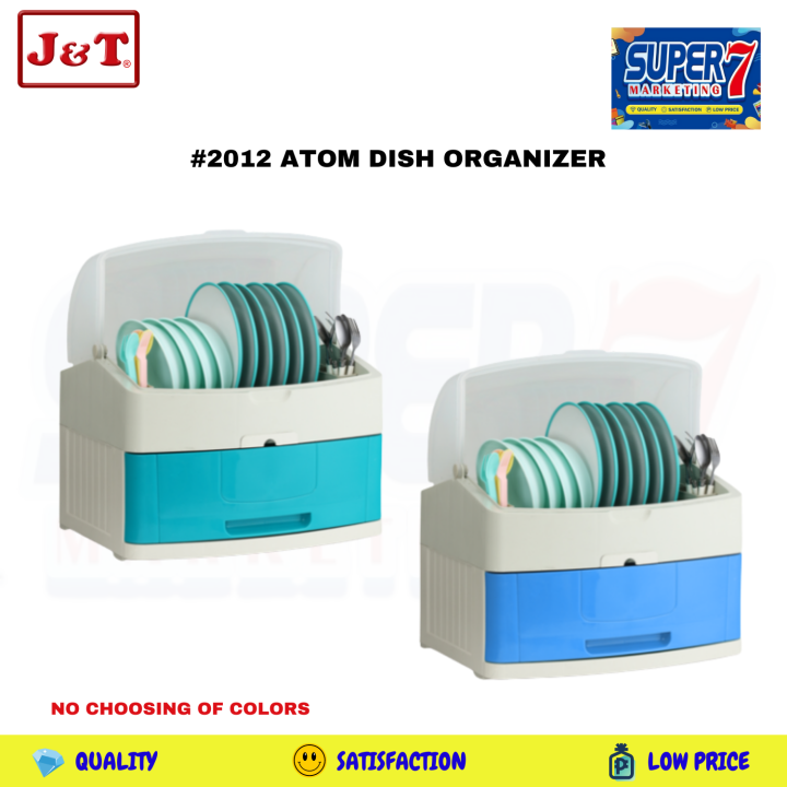 J&T PLASTIC #2012 ATOM DISH ORGANIZER - 7 STARS WAREHOUSE | Lazada PH