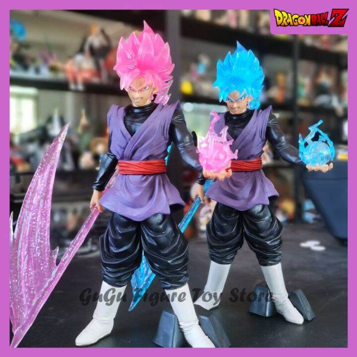 【100% ORIGINAL】25cm Dragon Ball Supe Zamasu Goku Black Super Saiyan ...