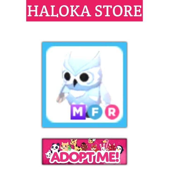 Adopt Me Mega - Snow Owl - Roblox | Lazada Indonesia