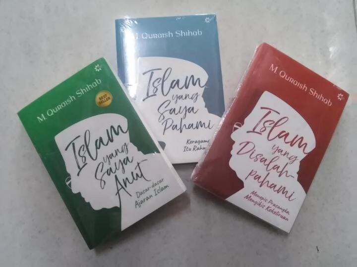 Paket Buku M. Quraish Shihab Isi 3 Buku : Islam Yang Saya Anut, Islam ... Paket Buku M. Quraish Shihab Isi 3 Buku : Islam Yang Saya Anut, Islam ...