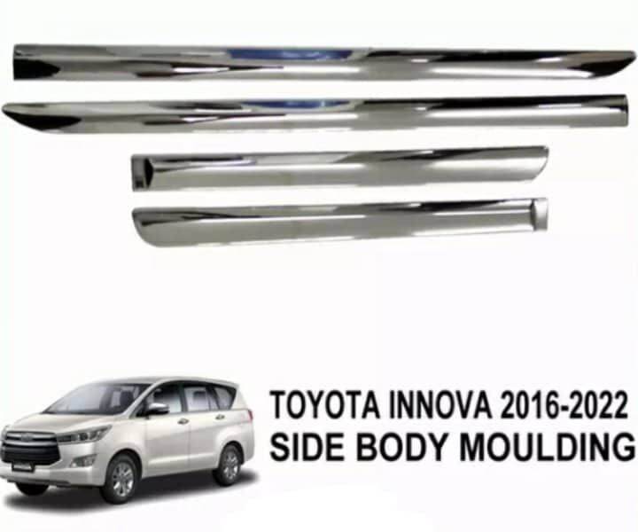 Toyota Innova 2016-2022 Side Body Moulding / Cladding ( Chrome ...