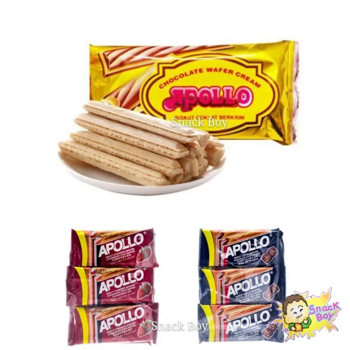 (ready stock) apollo wafer stick 10pcs | Lazada
