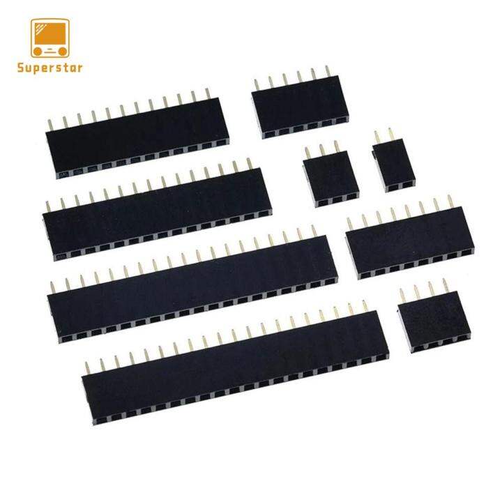 SUPERSTAR For Arduino Black 40Pin Pin Header 12P 15P 16P 20P Female ...