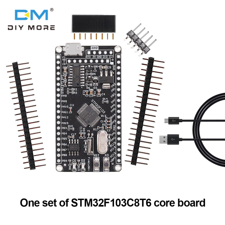 Diymore STM32F103C8T6 ARM STM32 Microcontroller Learning Board Module STM32F103C8T6 Arduino Core ...