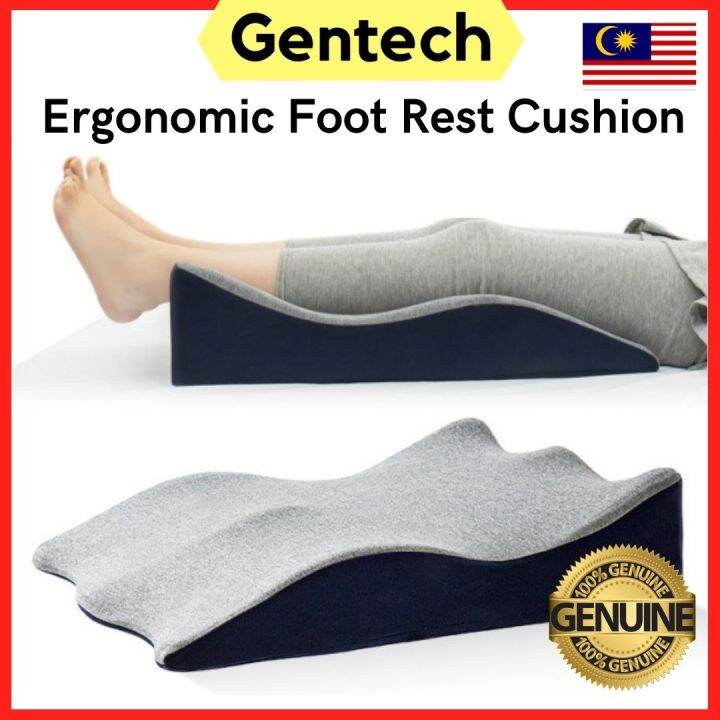 Natural Bamboo Charcoal Foot Resting Cushion Elevated Curve Shape ...