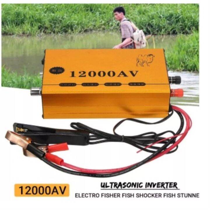 DC12V 120000W Ultrasonic Inverter Electric Fisher High Power Fishing ...