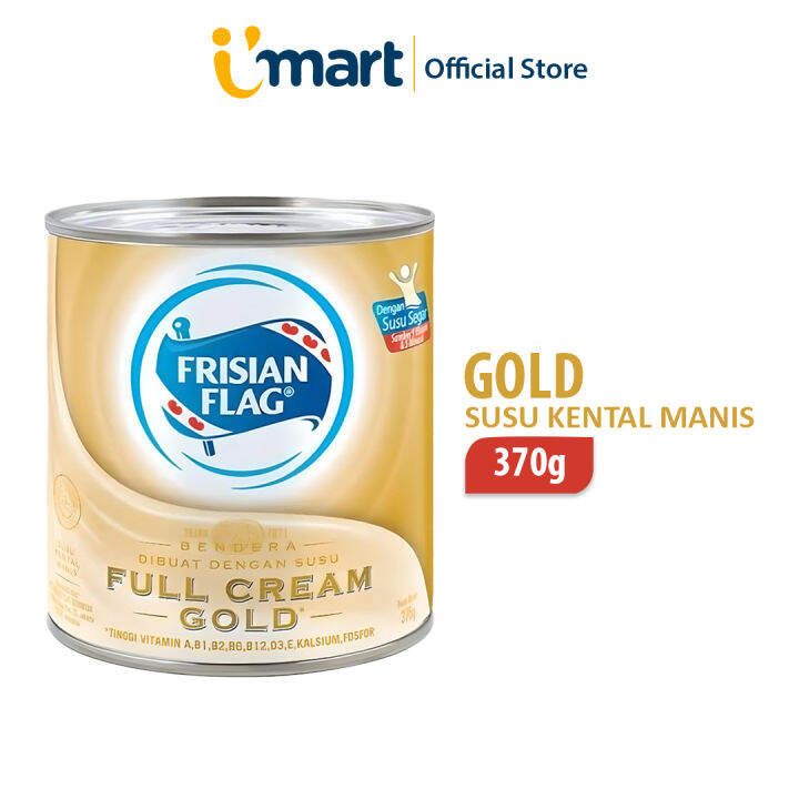 Frisian Flag Susu Kental Manis Gold Kaleng 370g | Lazada Indonesia
