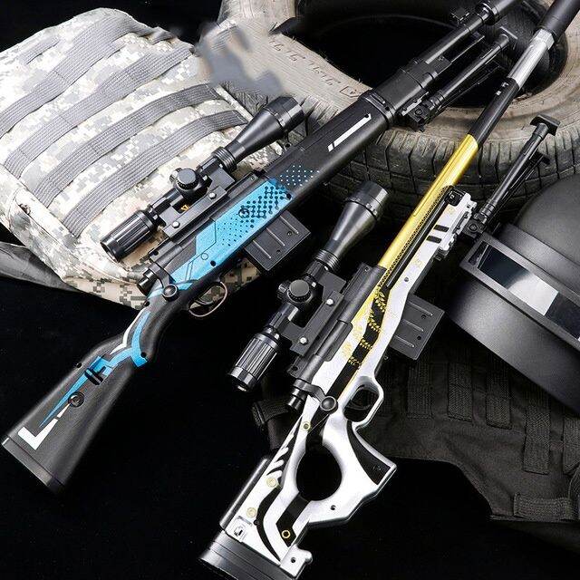 In stockmanual pull bolt M24 AWM toy gun water gun outdoor toys ...