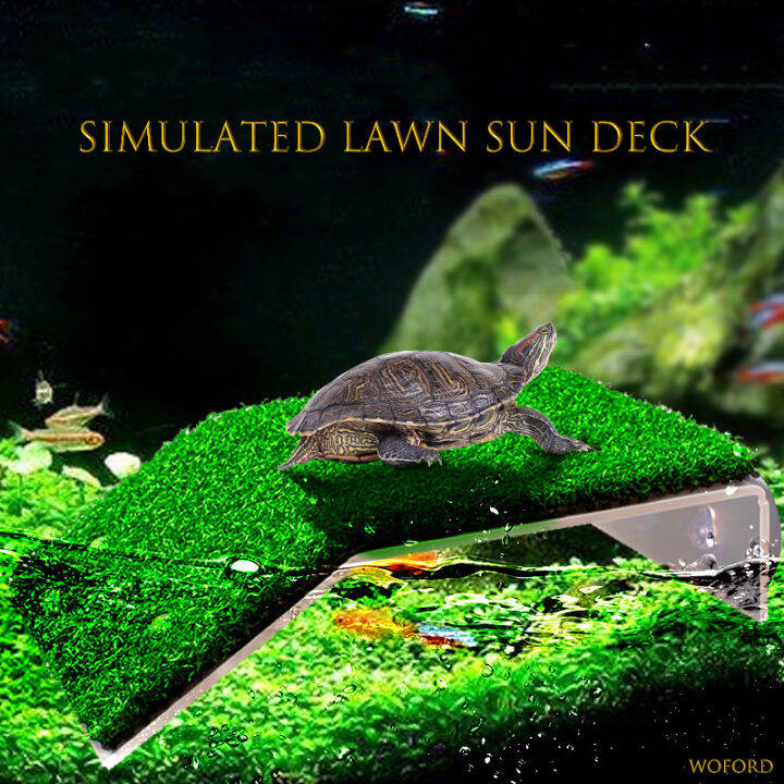 Lawn Turtle Basking Platform Turtle Resting Basking Platform