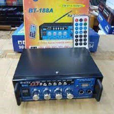 Amplifier karaoke mini TELI BT-188A bluetooth bass mantap | Lazada ...