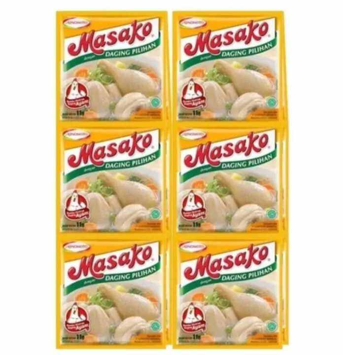 Masako renceng rasa ayam/sapi isi 12 sachet | Lazada Indonesia