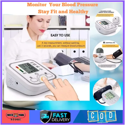 Nice Yan Digital Blood Pressure Monitor Portable Blood Pressure Monitor ...