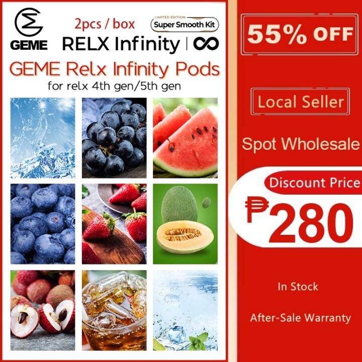 GEME Relx Infinity Pod Relx Pod Relx vape liquid for relx infinity ...