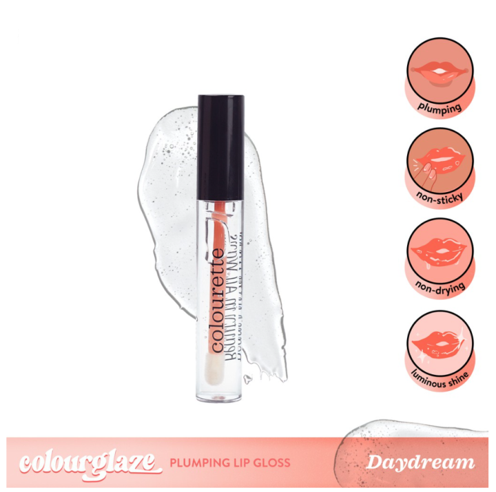 Colourette Colourglaze in Daydream [plumping lipgloss, lip gloss, gloss ...