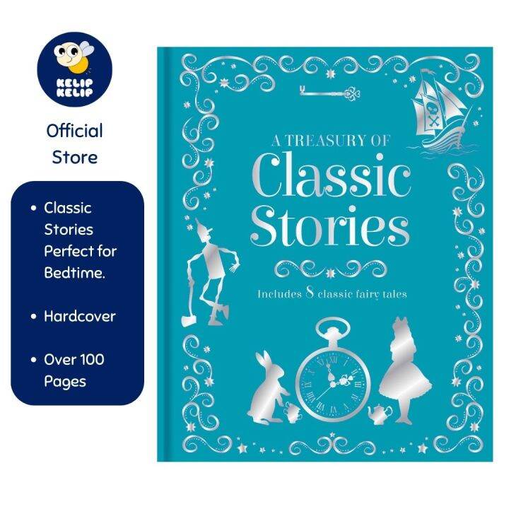 Treasury Of Classic Story Book Collection For Kids To Read Fairy Tales ...