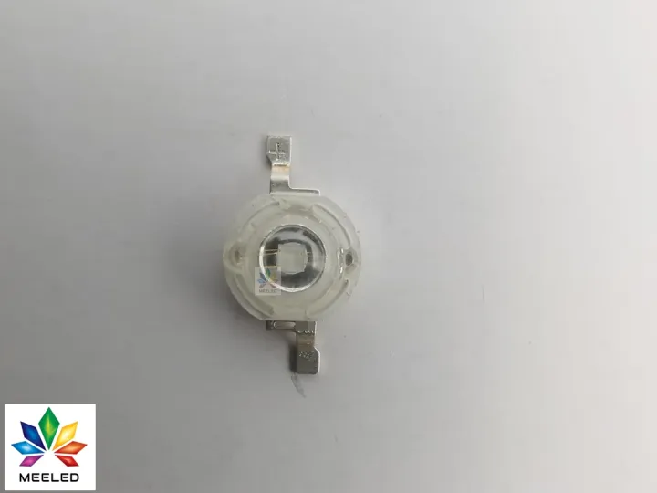 LED HIGH POWER 3W ROYAL BLUE 440-450nm สีน้ำเงินอมม่วง | Lazada.co.th