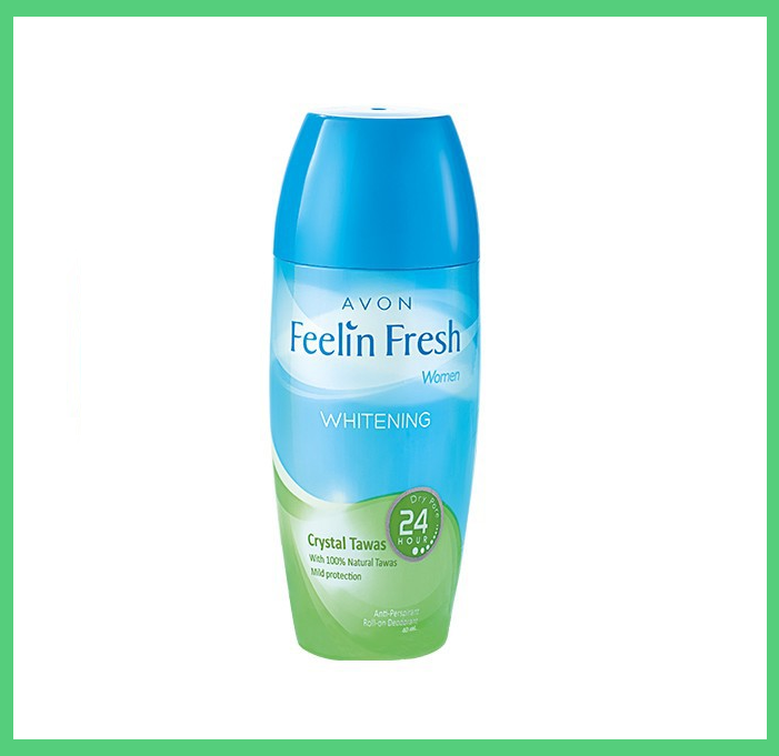 Avon Feelin Fresh CRYSTAL TAWAS Anti Perspirant Roll On Deodorant For ...