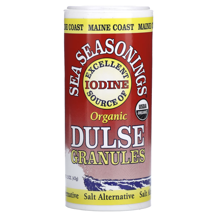 Maine Coast Sea Vegetables Organic Sea Seasonings Dulse Granules 1.5 oz ...
