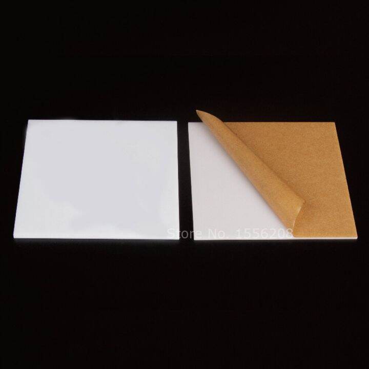 Square 3mm White Plexi Acrylic glass Perspex Sheet Plastic Board ...