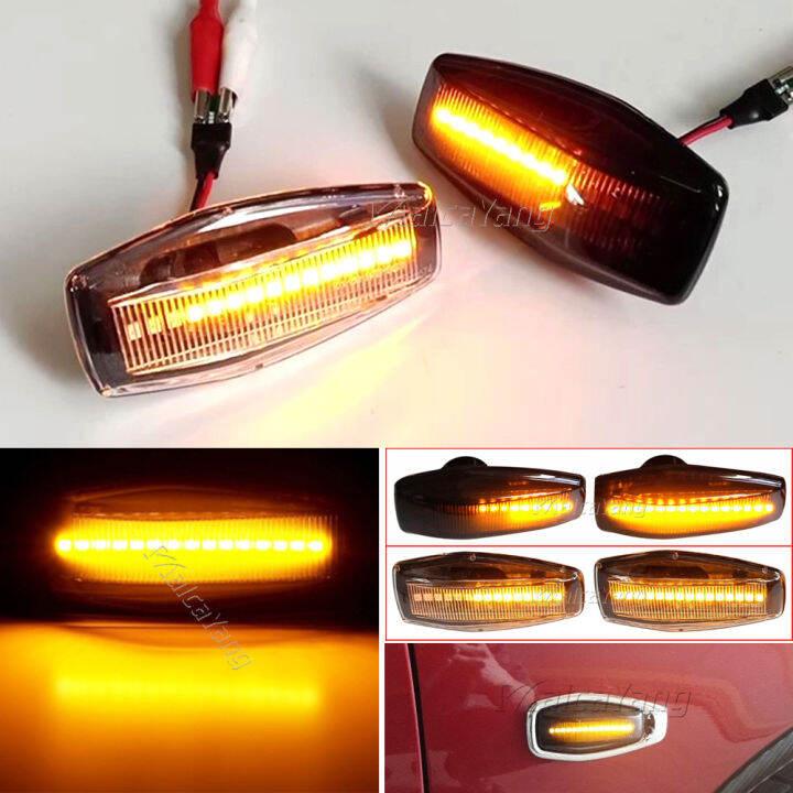 2X Dynamic LED Fender Light Side Marker For Hyundai I10 Trajet Sonata ...