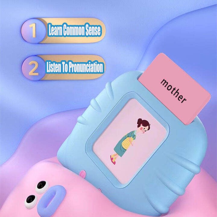 Early Education Pronunciation Speaking Learning Card Machine Kid Voice ...
