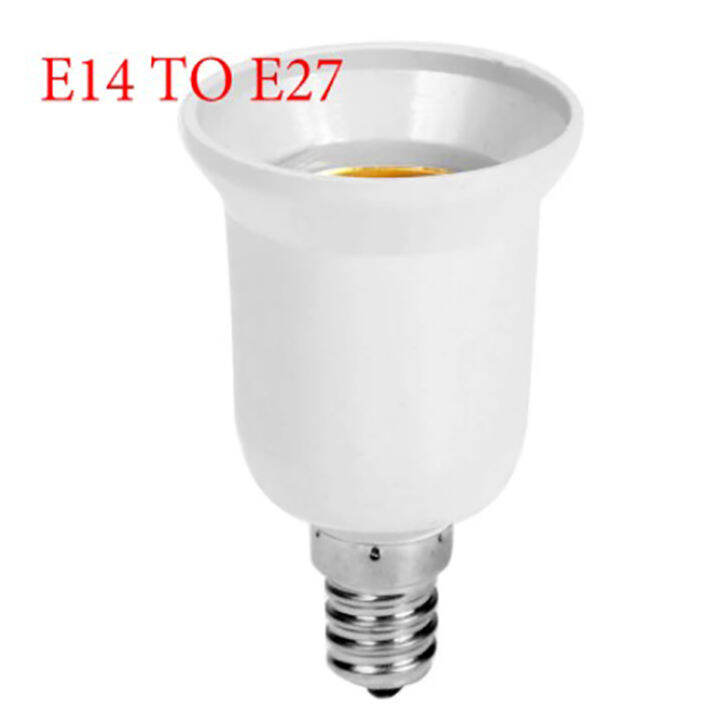 E14 To E27 Lamp Bulb Socket Base Lamp Holder Converter 110v 220V Light ...