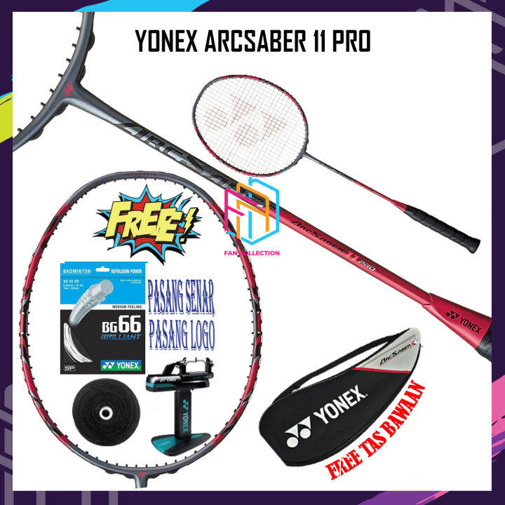 YONEX ARCSABER 11 PRO / ARC SABER 11 PRO / RAKET BADMINTON ORIGINAL | Lazada Indonesia