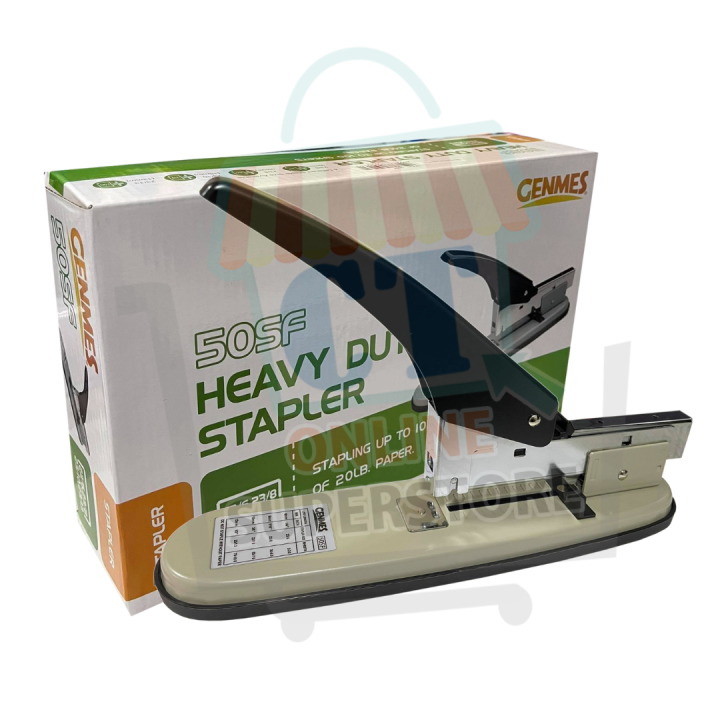 Genmes 50SF Heavy Duty Stapler up to 100 Sheets | Lazada PH