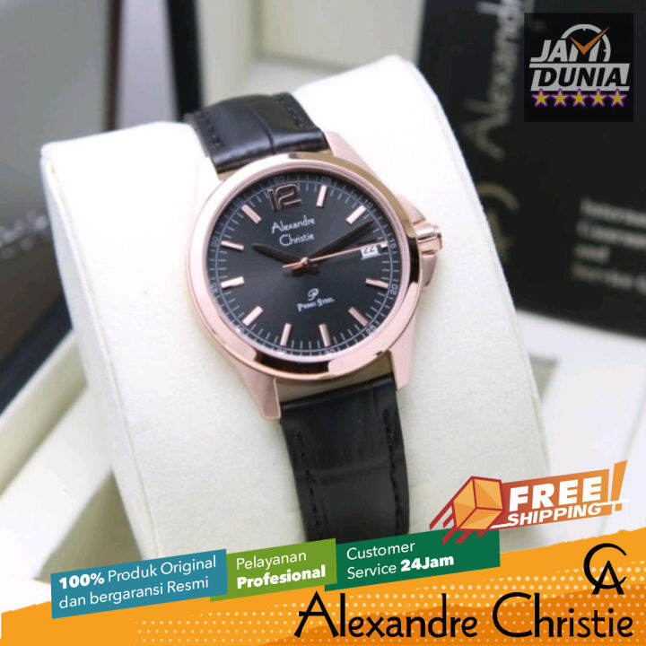 JAM TANGAN ALEXANDRE CHRISTIE WANITA ORIGINAL 1029 AC1029L1 - Women LA ...