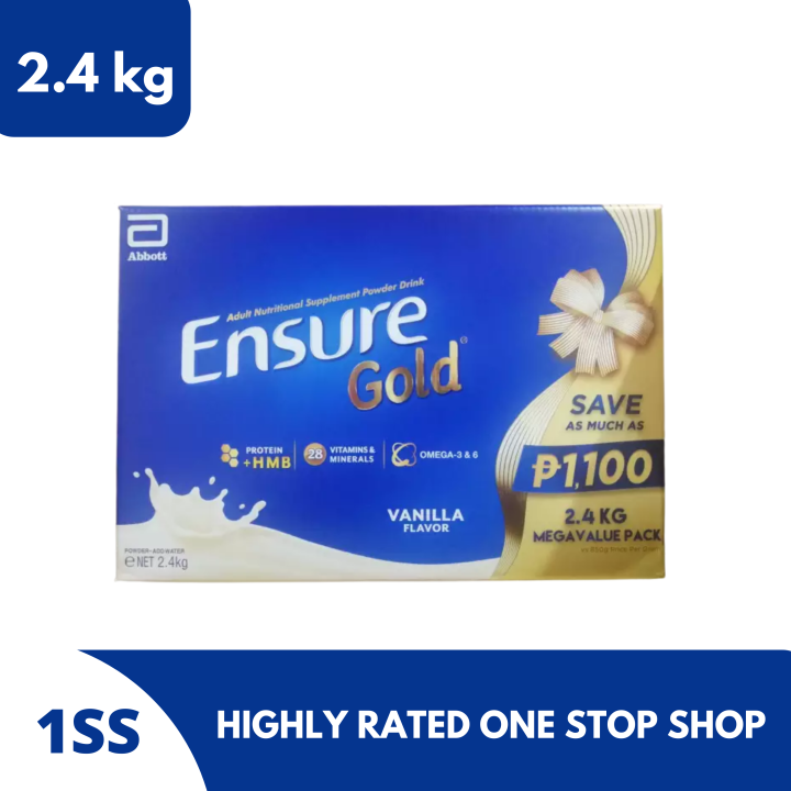 Ensure Gold Vanilla Flavor, 2.4kg | Lazada PH