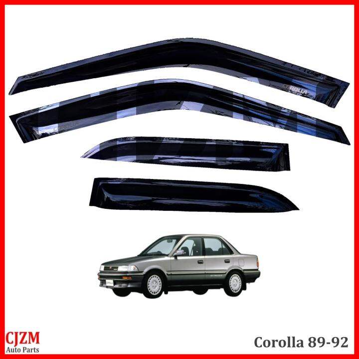 Toyota Corolla Small Body AE92 EE90 Door Visor | Lazada PH