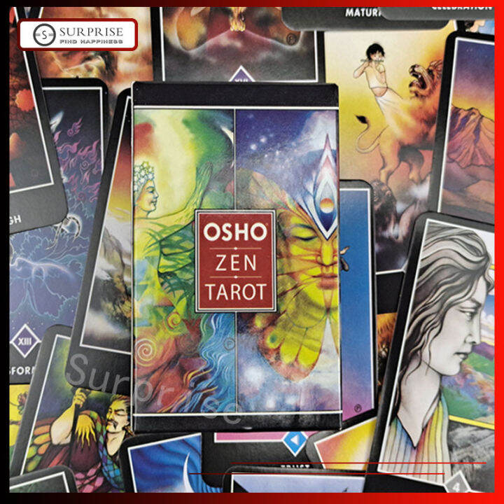78แผ่น Osho ZenTarot Deck เวอร์ชันภาษาอังกฤษ | Lazada.co.th