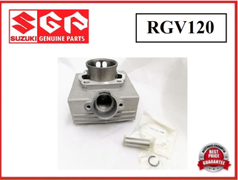 SUZUKI RGV120 CYLINDER BLOCK ASSY KIT SET COMP COMPLETE BLOK STD ...