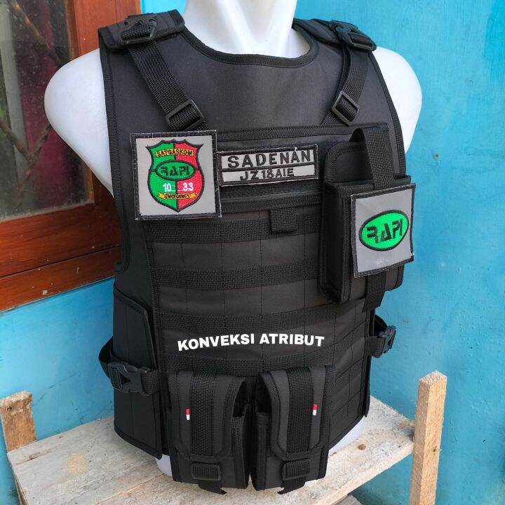 rompi rapi radio full emblem | Lazada Indonesia