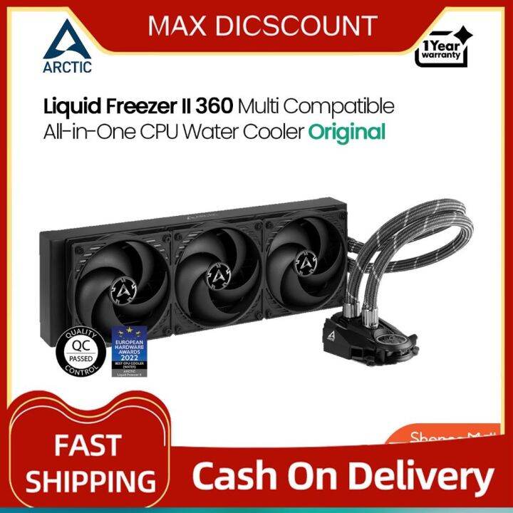 Arctic Liquid Freezer II 360 Multi Compatible All-In-One CPU AIO Liquid ...