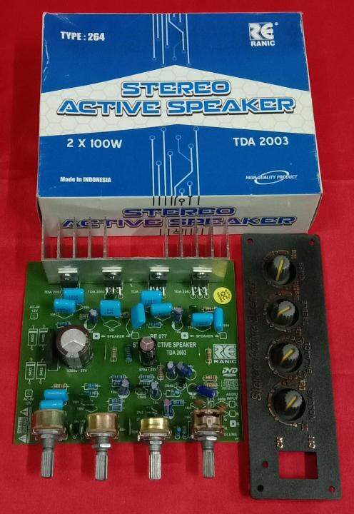 Kit Ranic Kit Active Speaker Stereo TDA 2003 Kit Power Active Speaker ...