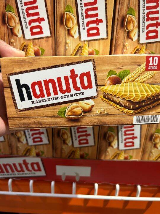 Nutella hazelnut 304g hanuta hazelnut wafer snacks | Lazada PH