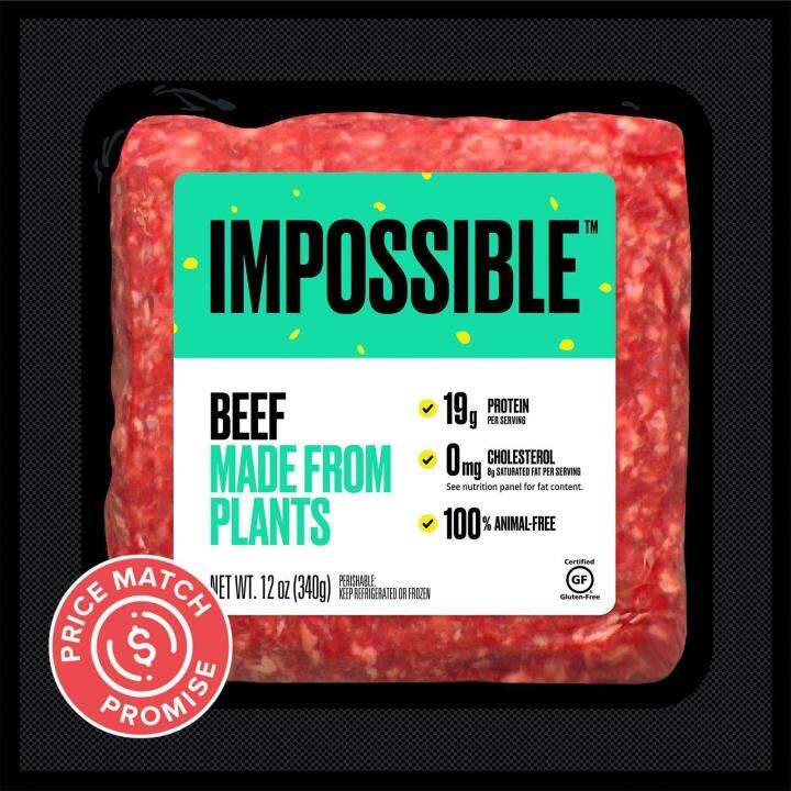 Impossible Meat Plant Based Beef - Frozen | Lazada Singapore