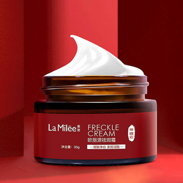 La Milee 30g Face Whitening Cream Fade Skin Melanin Moisturizing and ...