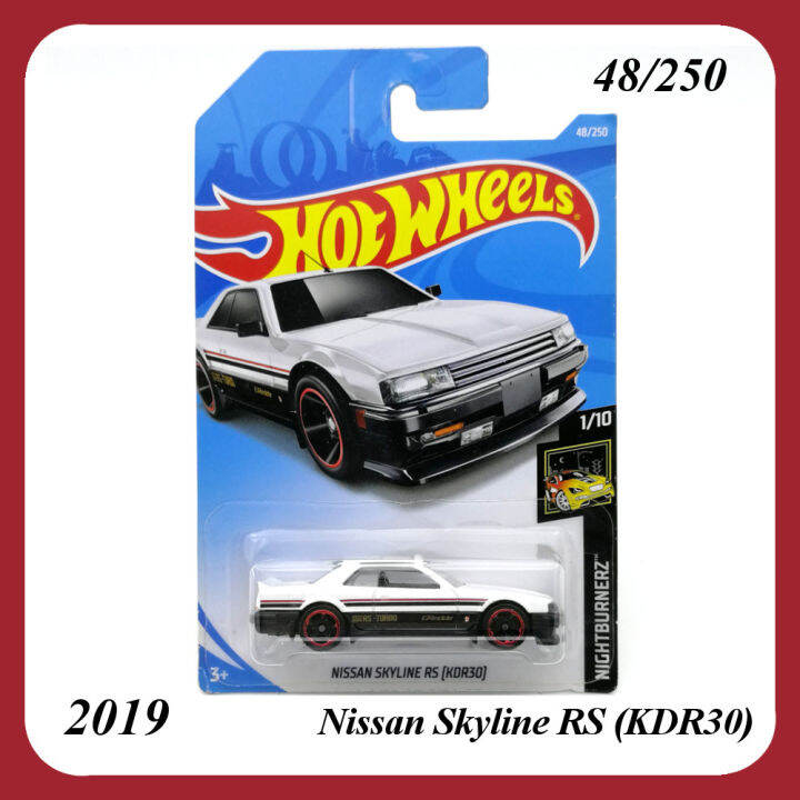 Hot Wheels JDM Diecast Cars 1982 Nissan skyline R30 RS KDR30 ( White ...
