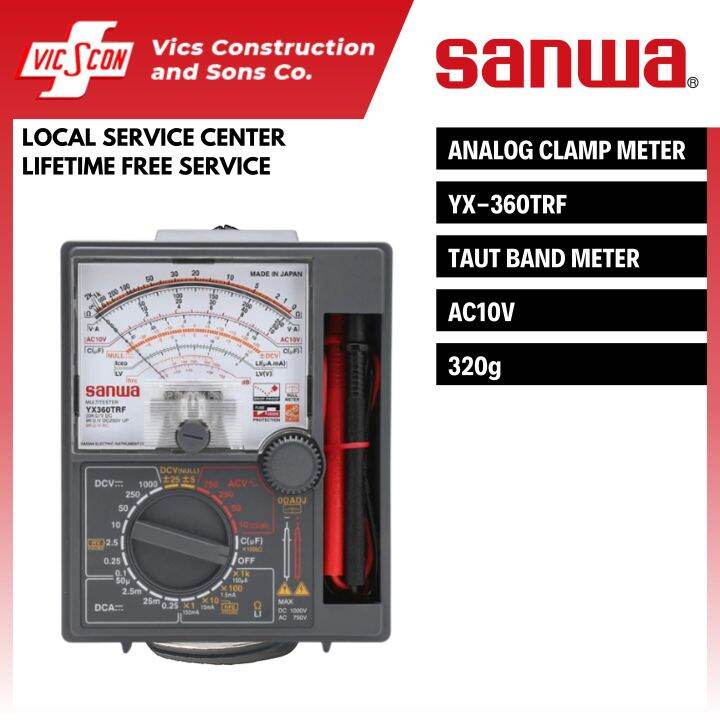 Sanwa YX-360TRF Analog Multi-Tester | Lazada PH