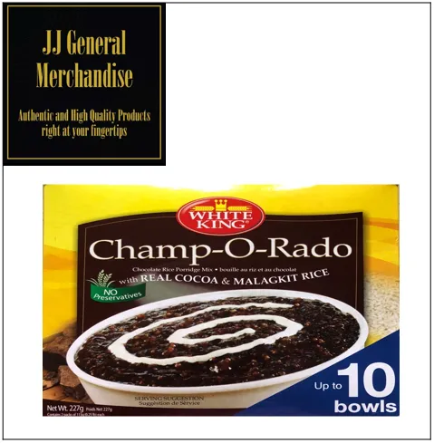 White King Champ - O-Rado Chocolate Rice Porridge with Real Cocoa ...