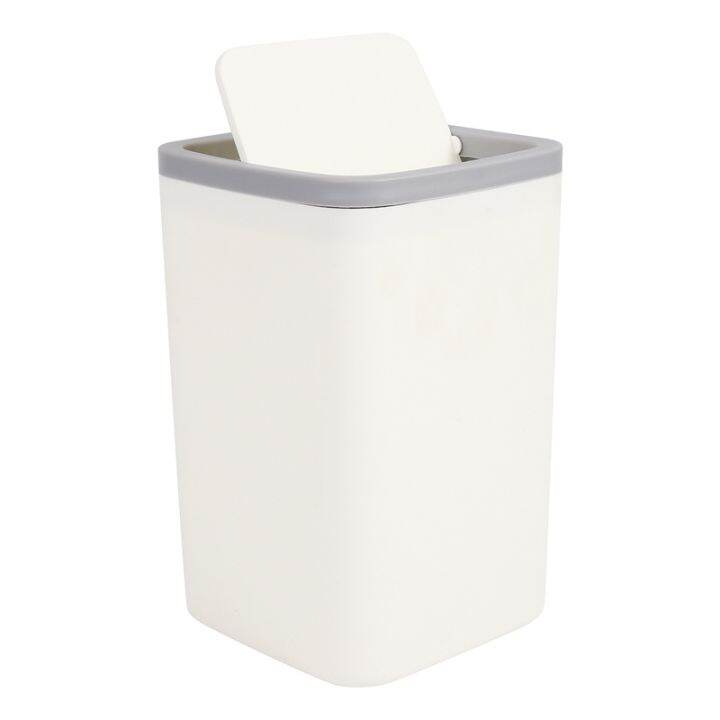 LHK 16.5cmx11cm Small Desk Trash Bin Blocks Design/ Car Trash Bin/ Mini ...