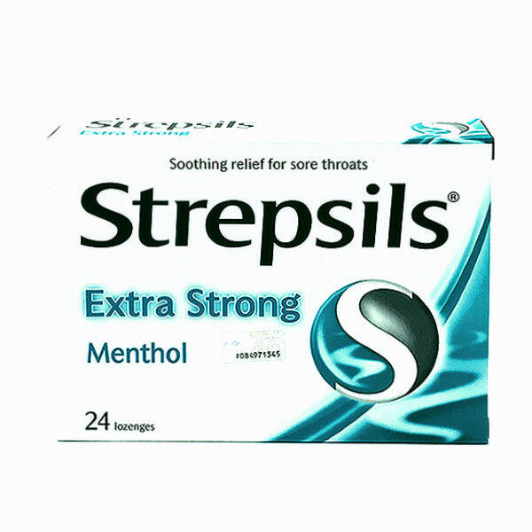 Strepsils Extra Strong Menthol (24 Lozenges) | Lazada